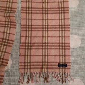 Burberry | Accessories | Burberry Scarf Light Pink | Poshmark